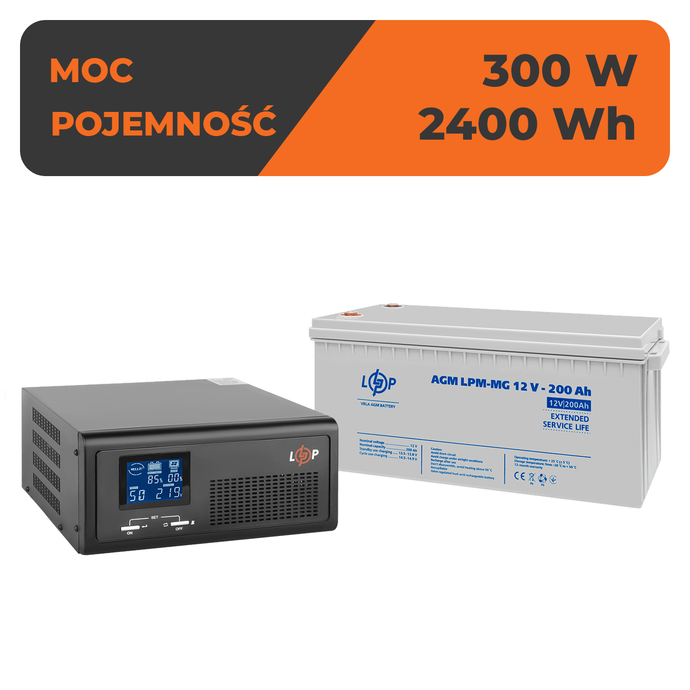 Zasilanie awaryjne, akumulatory od polskiego producenta - sklep LogicPower - LogicPower